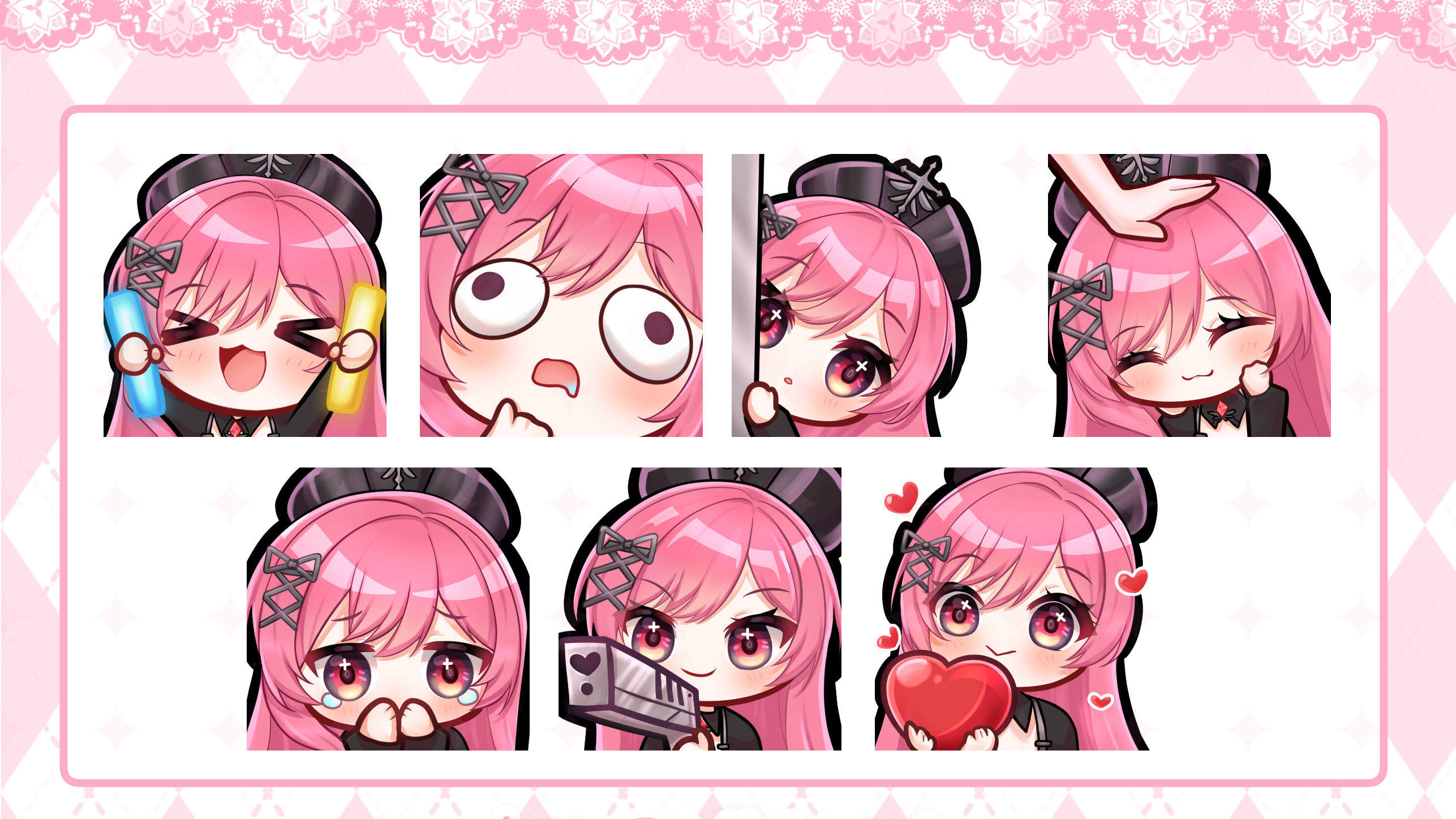 Emote Commission album by bibi | Arbum