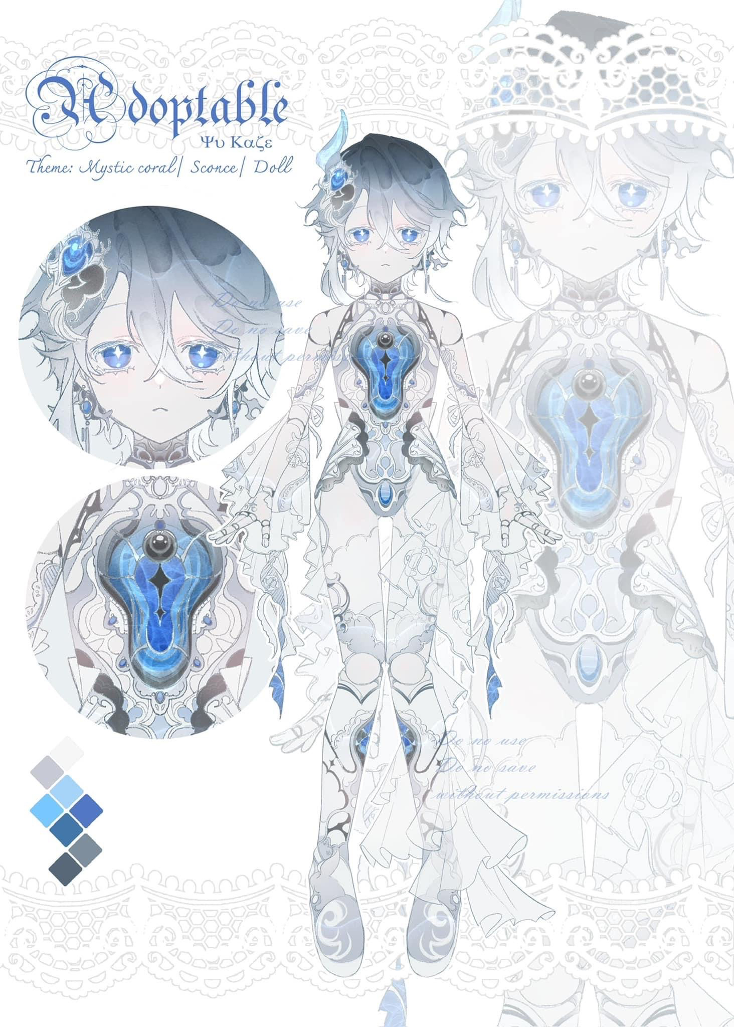 Resell adoptable cr. Yu kaze by zea | Arbum